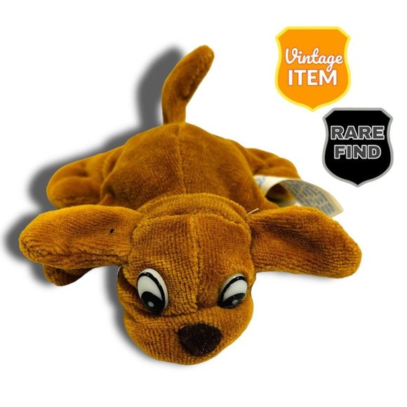 Unknown | Toys | Vintage Brown Puppy Stuffed Animal 5 Inch Plush Rare ...